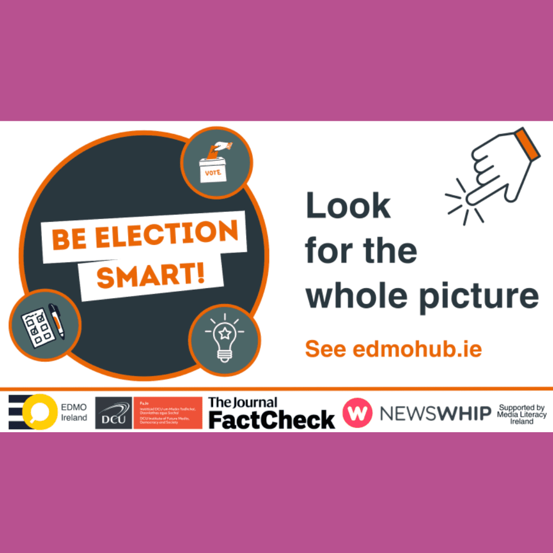 'Be Election Smart' with EDMO and Media Literacy Ireland - Pennypop ...